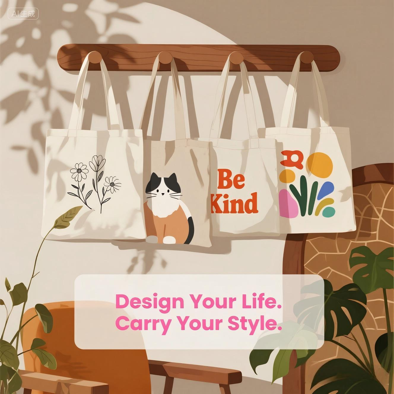 Custom Canvas Tote Collection – printshappy